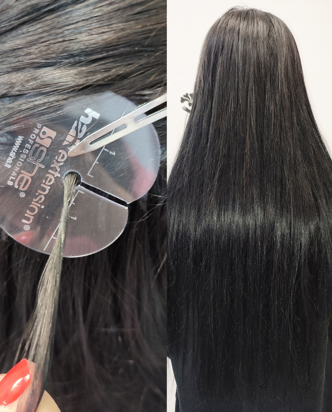 Korekcija nadogradnje kose po pramenu - keratin - Infinity Hair, Novi ...