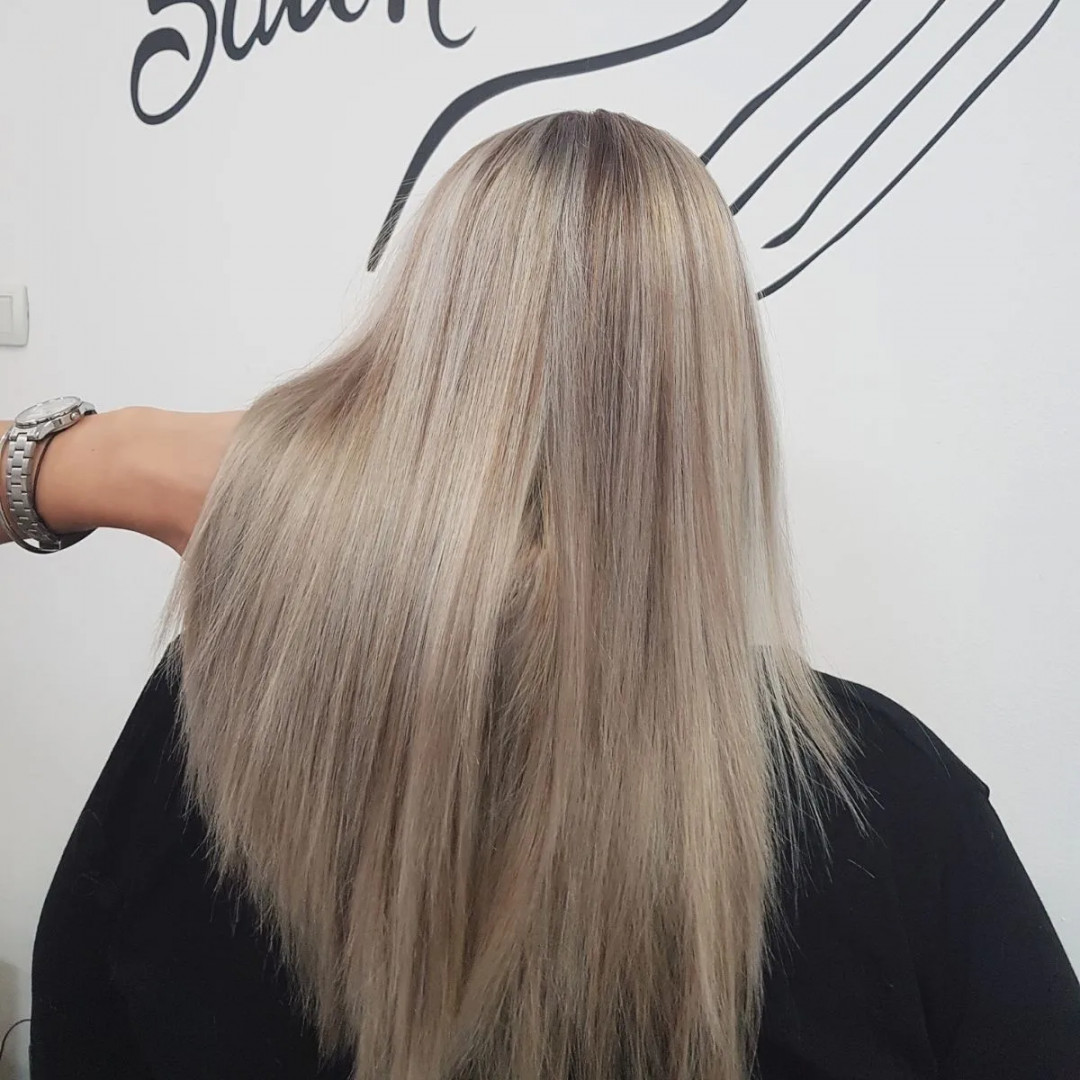 LookBook Topaz Beauty, Beograd Pramenovi na foliju - kosa srednje ...