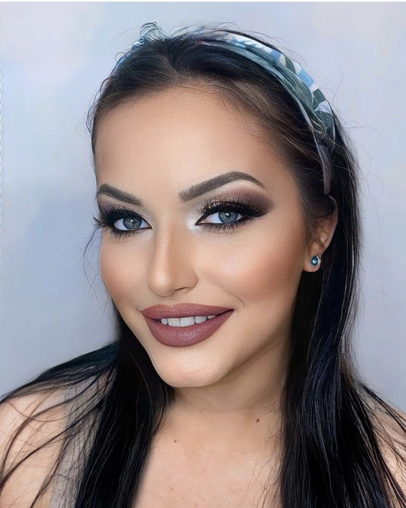 Profesionalna večernja / dnevna šminka - sa trepavicama - Beauty by ...