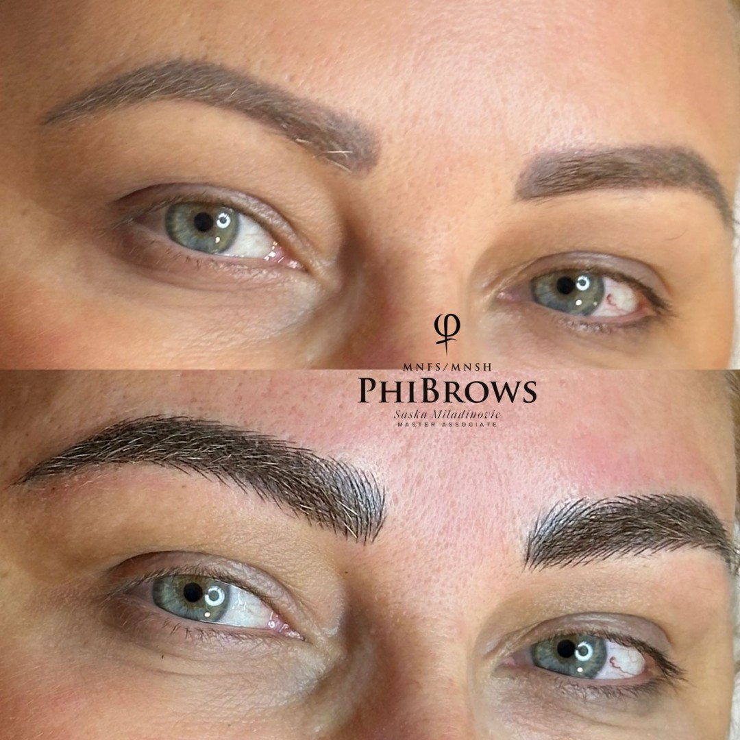 PHI BROWS osvežavanje - Esthetique Privé, Beograd Trajna šminka #W6V6N1 ...